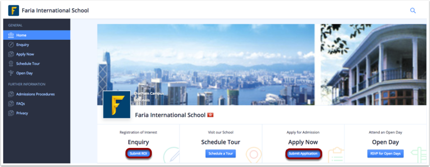 Completing Enquiry & Application Forms – OpenApply