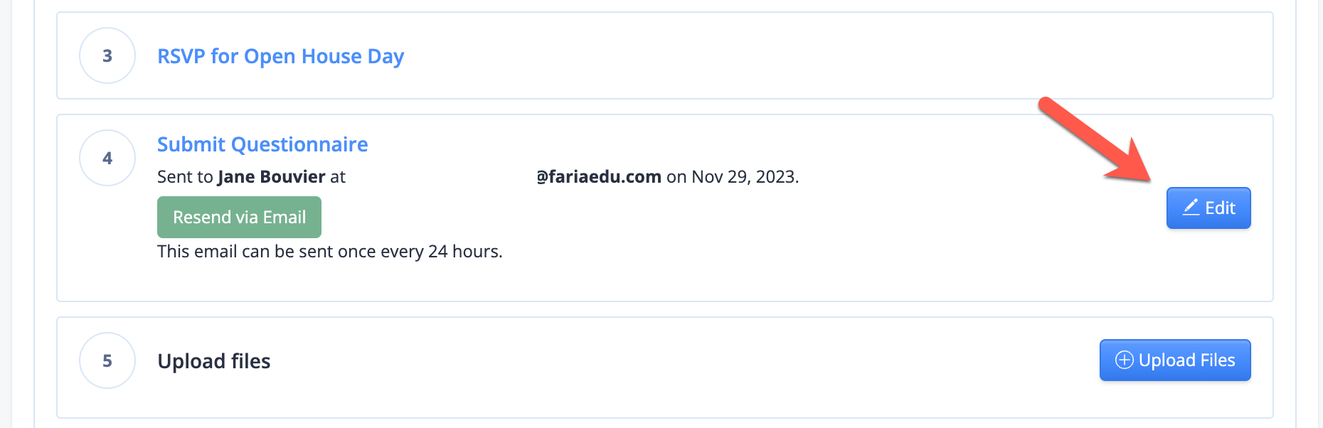Completing Checklist Requirements – OpenApply Help Centre