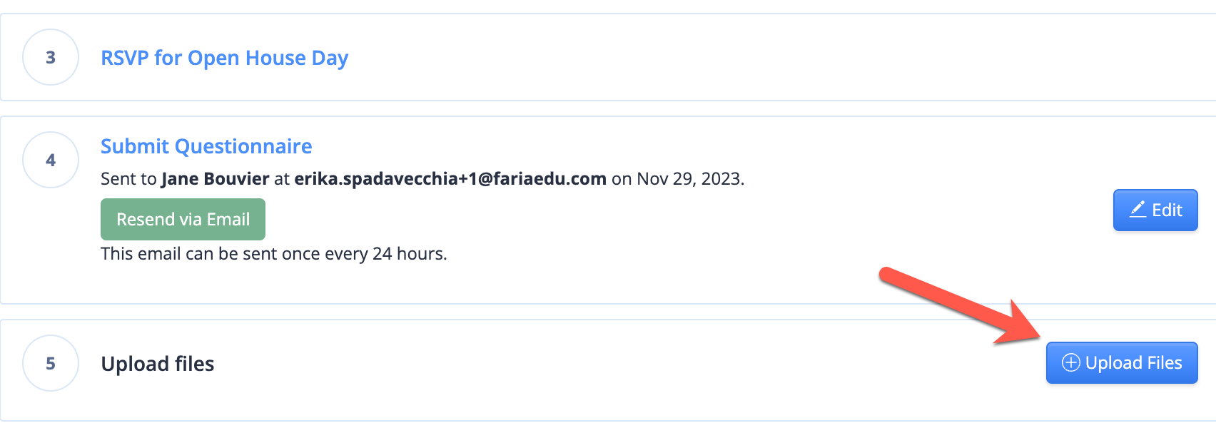 Completing Checklist Requirements – OpenApply Help Centre