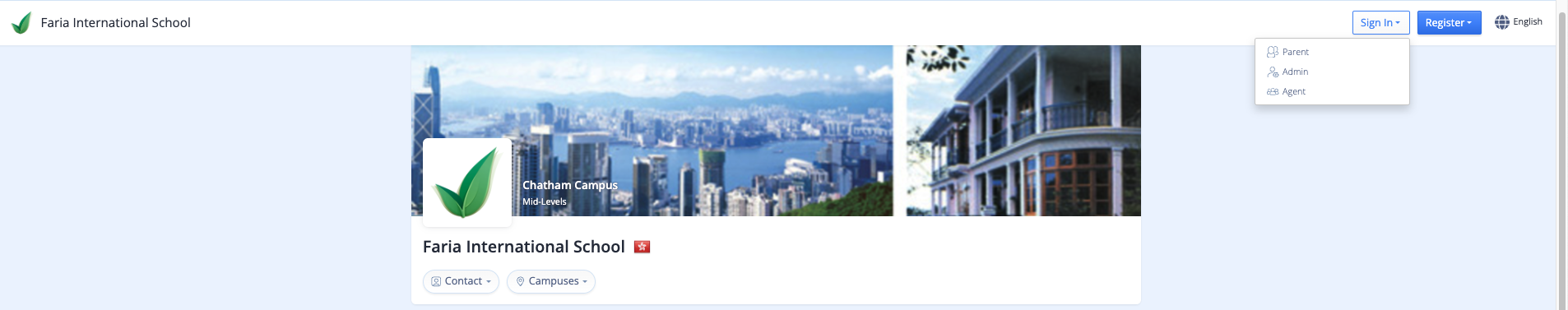 Landing Page and Dashboard – OpenApply Help Centre